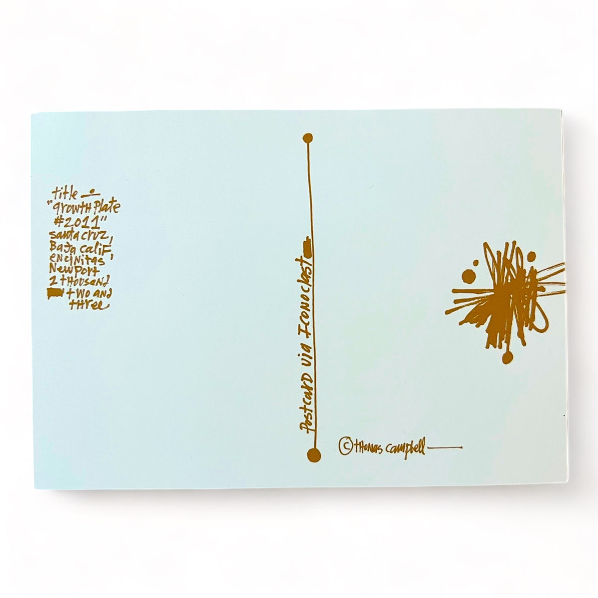 Thomas Campbell, T. Mossian Postcard Packy, 2004 – Jonathan LeVine Projects