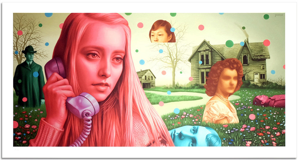 Alex Gross, "The Bends" – Jonathan LeVine Projects